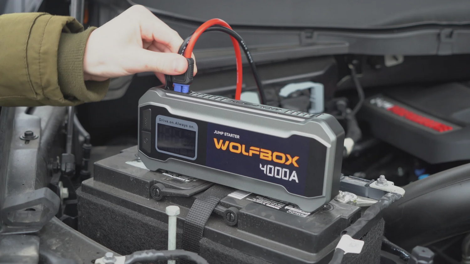 Rev Up your Engine with the WOLFBOX MegaVolt24 Jump Starter