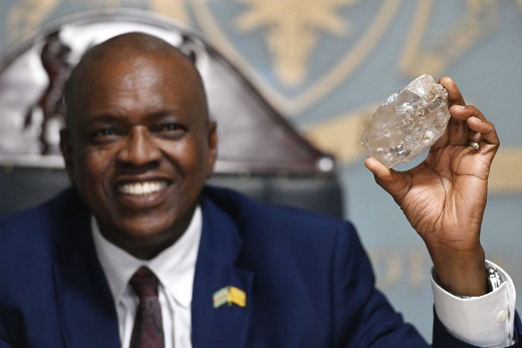A 2,492 Carat Diamond Found in Botswana, Africa; The Largest in Over a ...