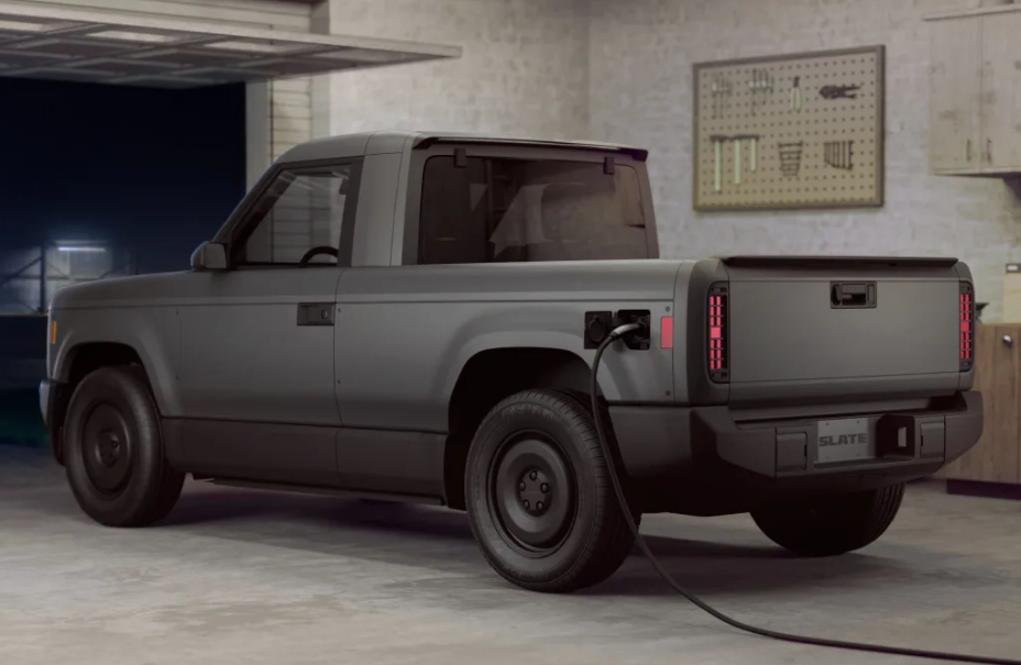 Slate Truck: Bezos-Backed EV Startup Promises Retro Vibes, DIY Kits, But Will Gen Z Buy it?