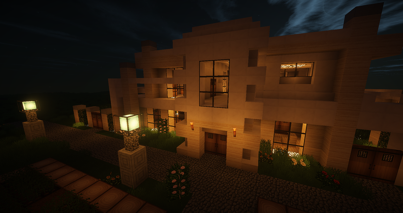 Stunning 'Minecraft' Modern House Designs and Modern Build Ideas in ...