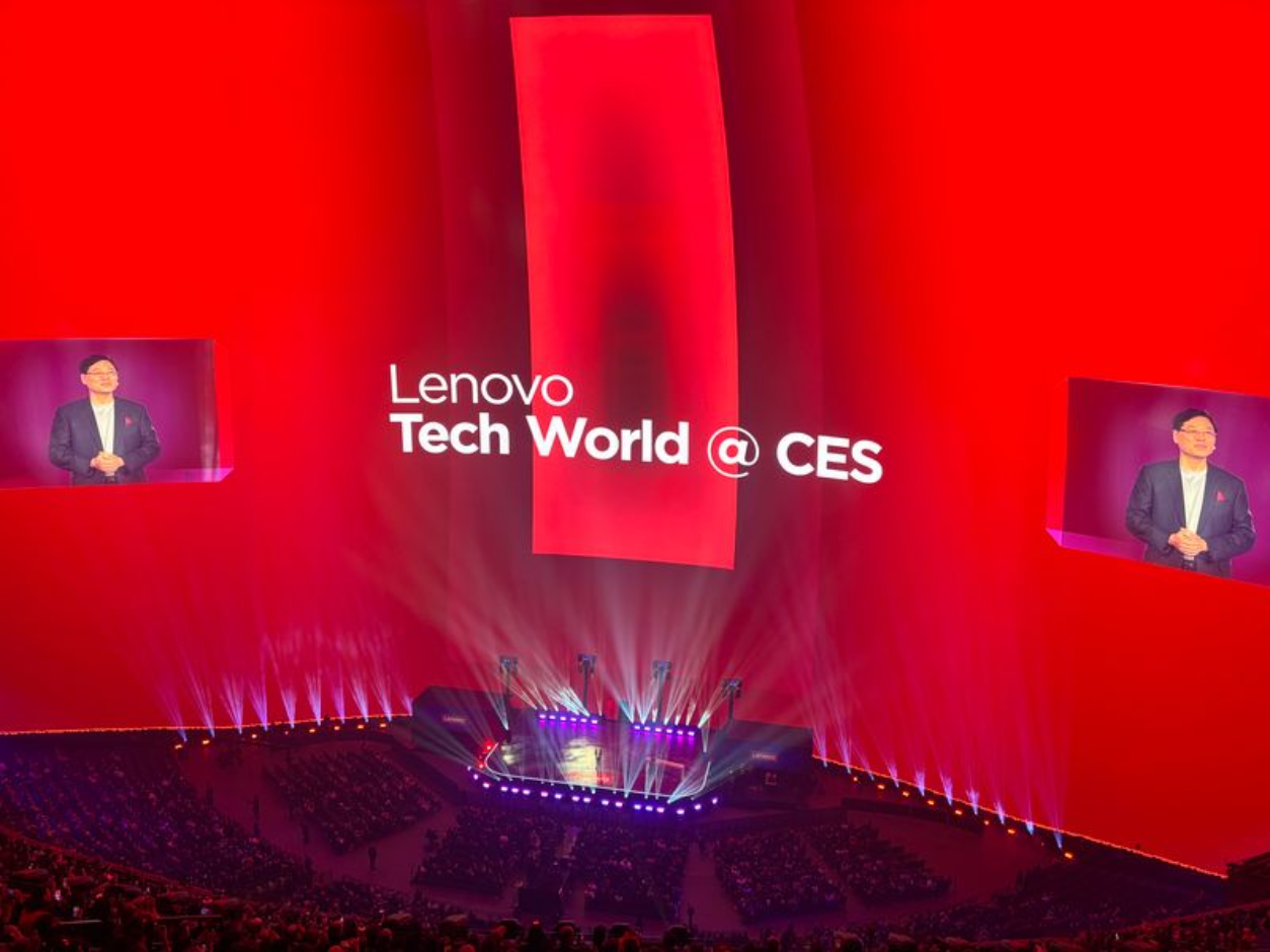 Lenovo Unveils Rollable PCs, AI Glasses, and Smart Displays at CES 2026
