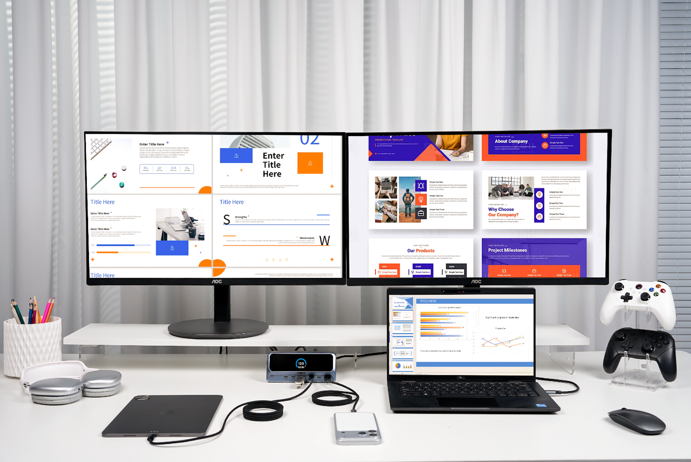 Solve Desktop Charging and Hub Clutter with the MOKiN DockPro PU1102 ...