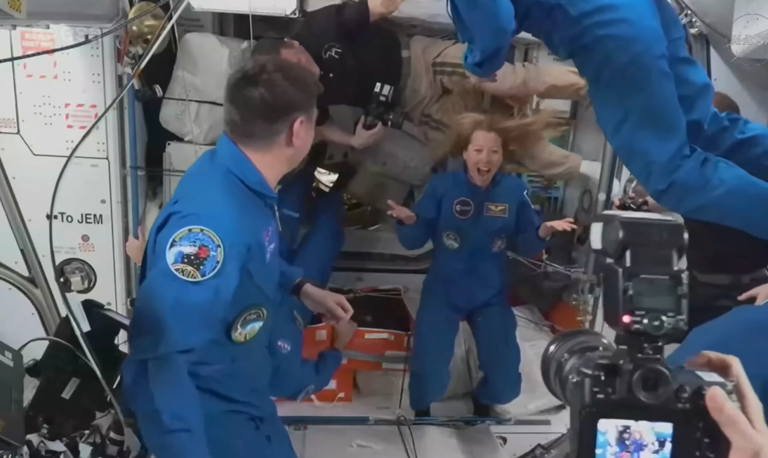 Crew Dragon's Dramatic Arrival Restores Full ISS Team After Solo ...