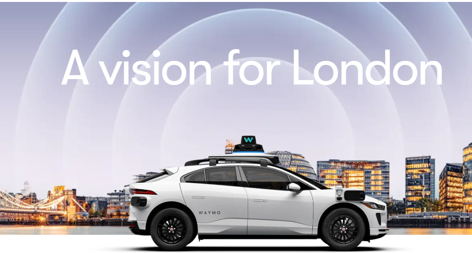 Waymo Robotaxis Hit London Streets as Driverless Cars Prepare to ...