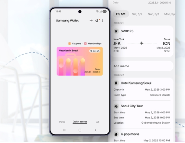 Samsung Wallet's Trips Feature Now Consolidates Travel Plans In Single ...