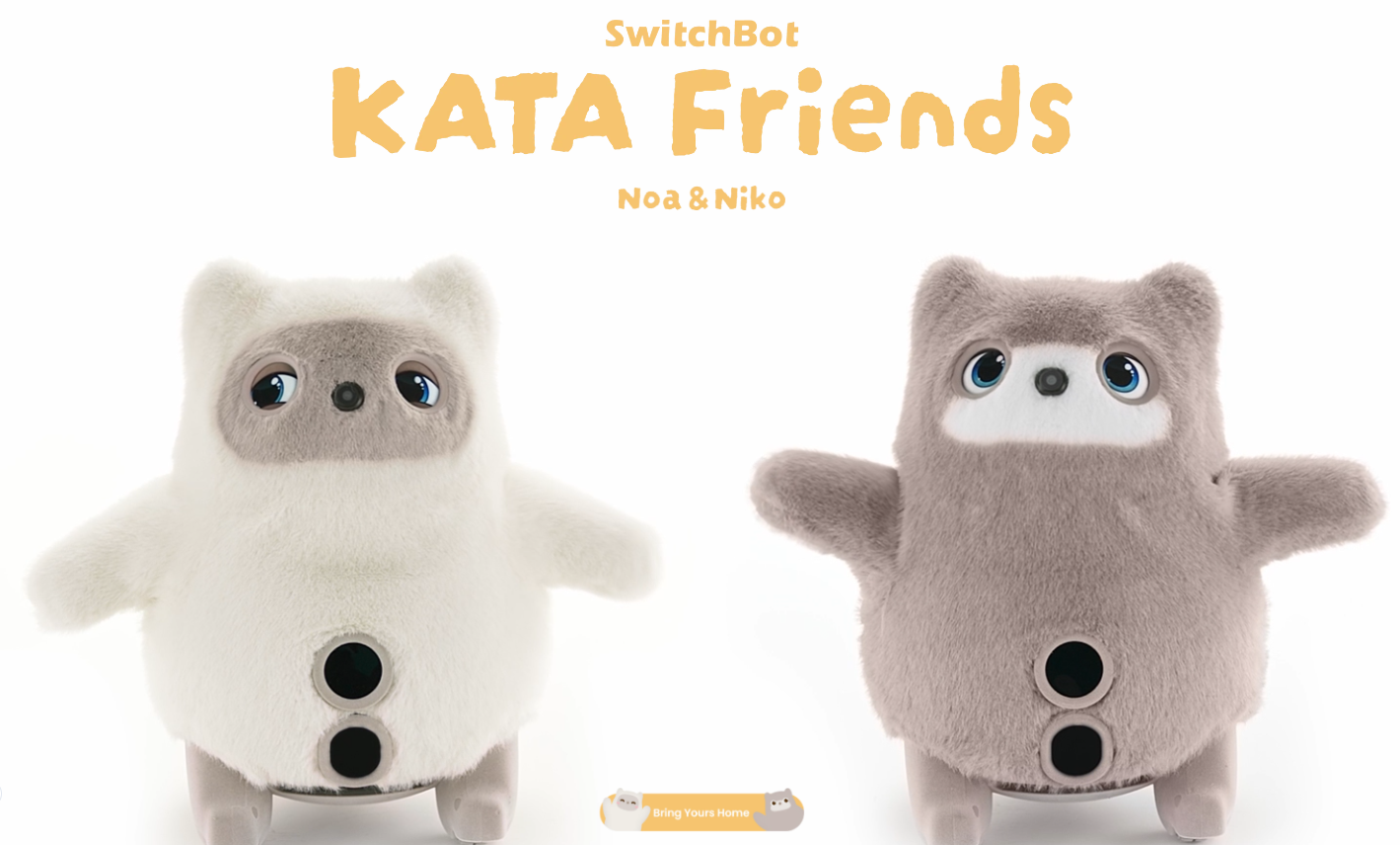 SwitchBot Launches AI Pet Robots Kata Friends Noa and Niko With Emotion ...
