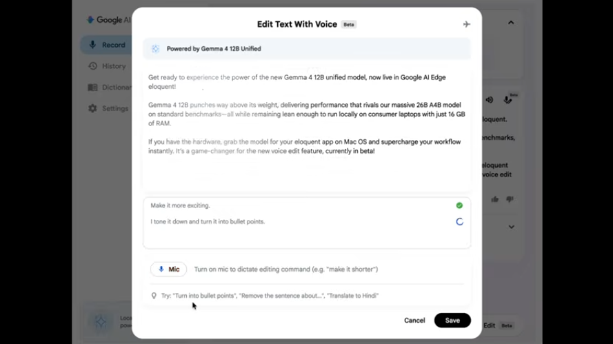 Google AI Edge Brings Gemma 4 12B, Local AI Apps to macOS For On-Device ...