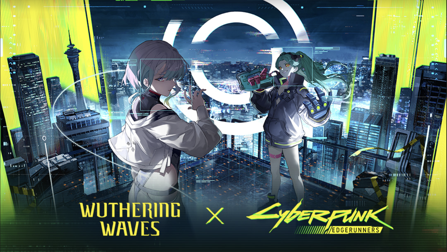 Wuthering Waves Cyberpunk Edgerunners Crossover: Rebecca Free, Lucy ...