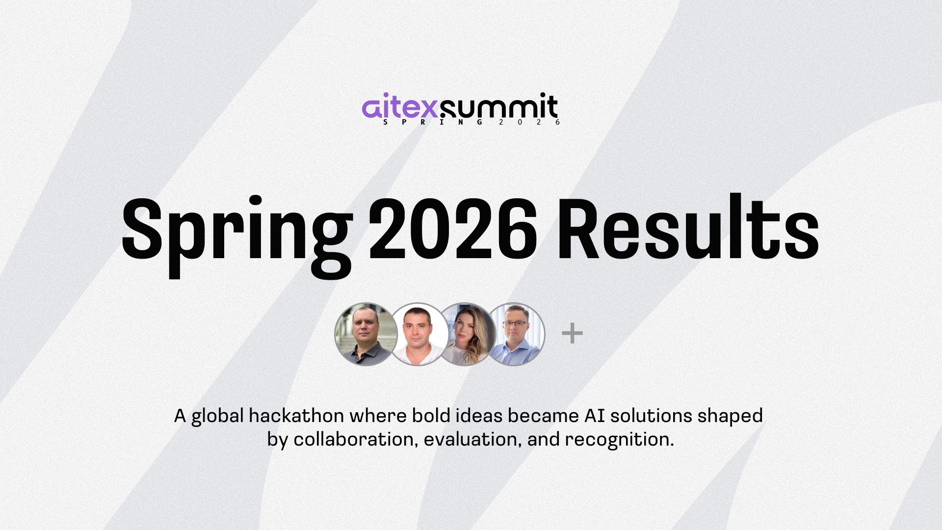 AITEX Summit Spring 2026 Hackathon Tested AI Projects Through Product ...